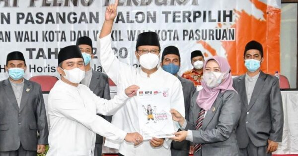 Besok, Gus Ipul-Mas Adi Dilantik sebagai Wali Kota-Wakil Wali Kota Pasuruan - PANTURA7.com