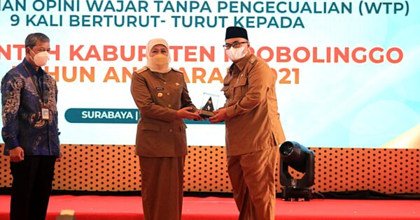 Berkat 9 Kali Opini WTP, Pemkab Probolinggo Diganjar Penghargaan - PANTURA7.com