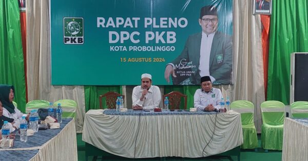 Melalui Rapat Pleno, PKB Kota Probolinggo Usung Cak Imin Kembali Nakhodai PKB - PANTURA7.com
