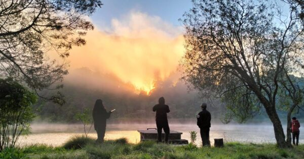 Indahnya Sunrise di Ranu Regulo di Lereng Semeru Lumajang - PANTURA7.com