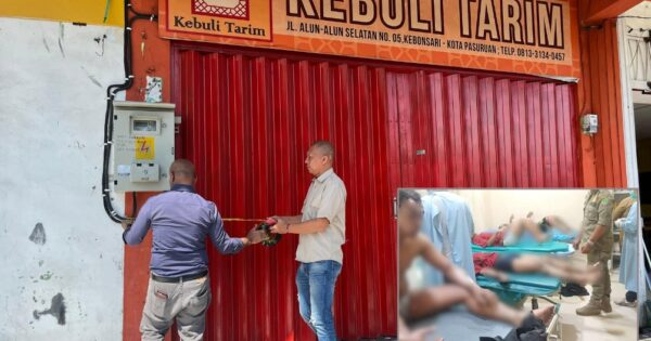 Elpiji di Depot Kebuli Tarim Kota Pasuruan Meledak, Empat Karyawan ...
